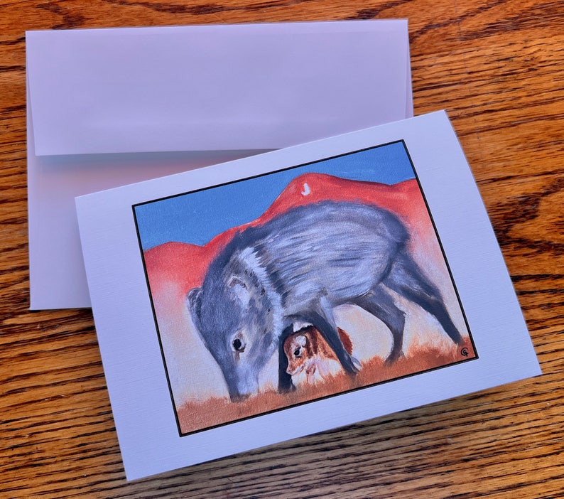 JEROME JAVELINAS - Greeting Cards From Original Oil Painting by Candace ...