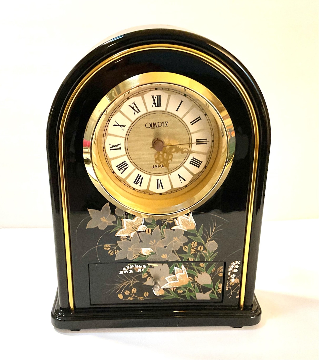 Vintage Asahi Japan Mantle Clock / Quartz Clock / Asian Clock / Home ...
