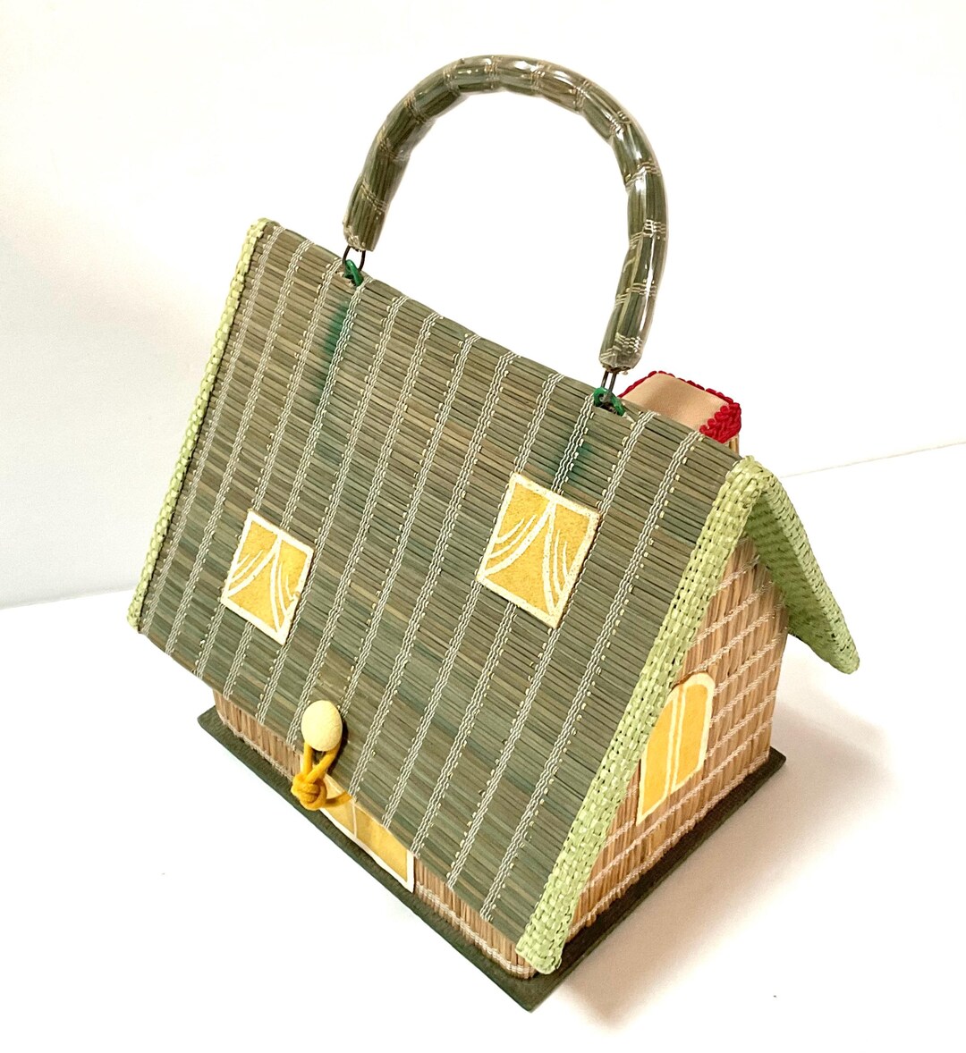 Vintage Gary Gail Dallas Cottage Purse / Top Handle / 1960s / Retro ...