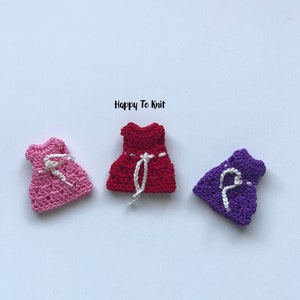 Miniature Clothes - Set of Three Miniature Dresses - Etsy