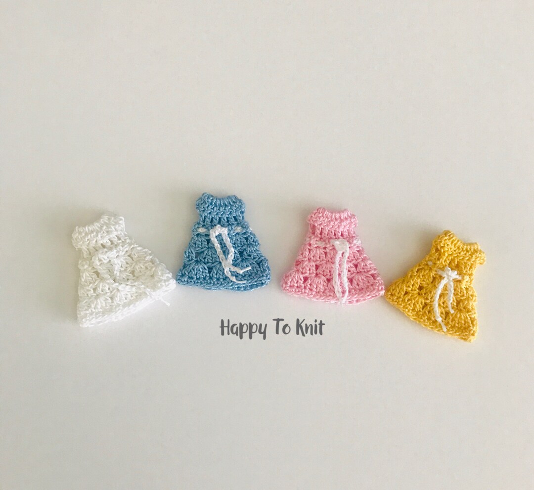 Miniature Clothes. Handmade Miniature Dress - 1:12 Scale Doll House ...