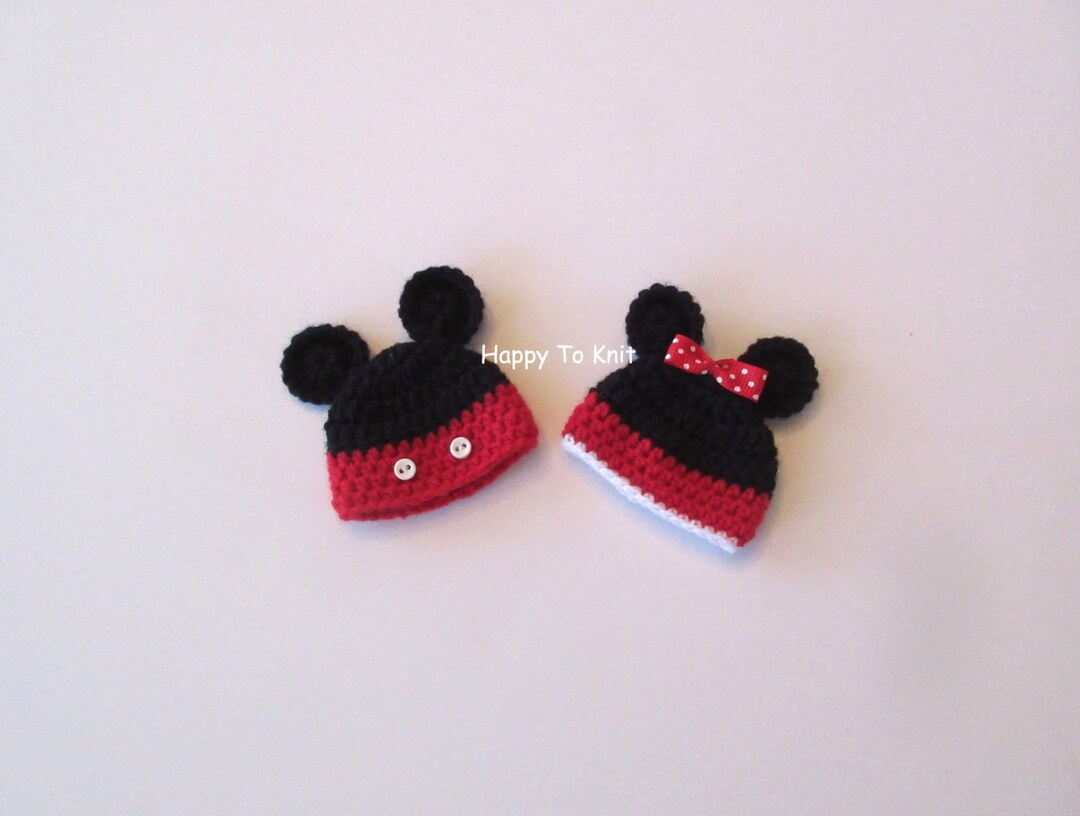 Mouse Hat for the Christmas Elf- Mickey Hat. - Etsy