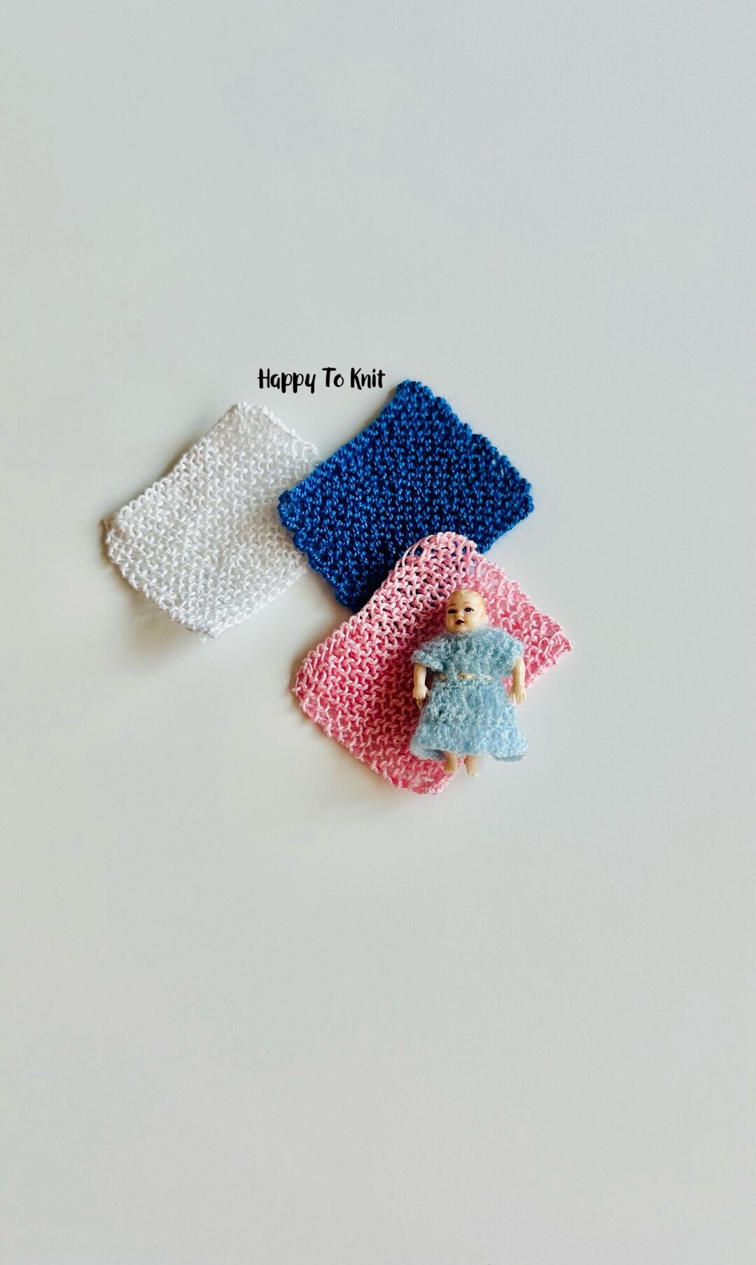 Miniature Baby Blanket for a Mini Doll up to 1.75” - Etsy