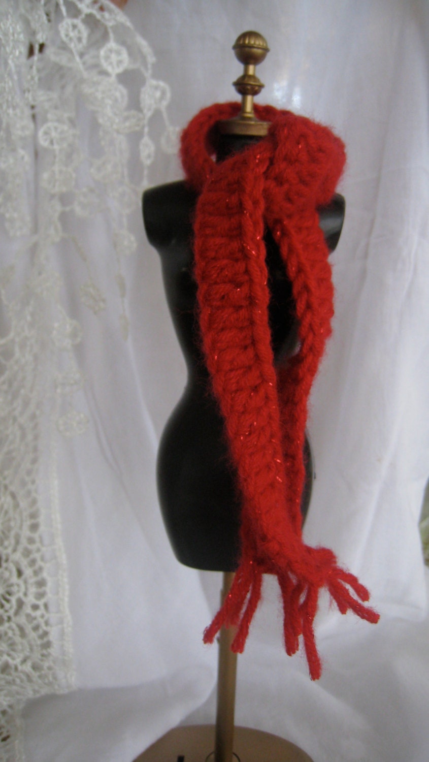 Elf Clothes Hand Knitted Scarf for the Elf - Etsy