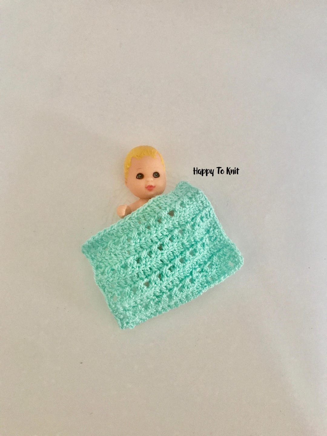 Miniature Baby Blanket for a Mini Doll up 2.5" - Etsy