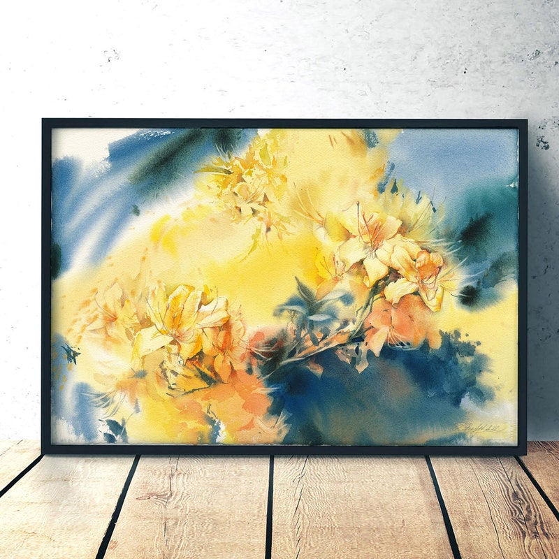 Yellow Azalea Plants - Etsy