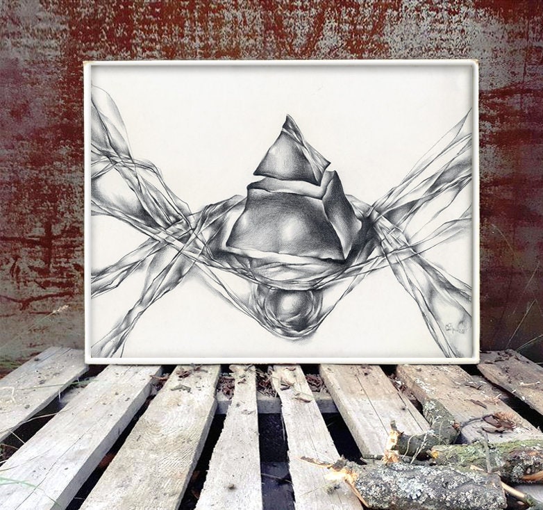 Amazing Abstract Pencil Drawings