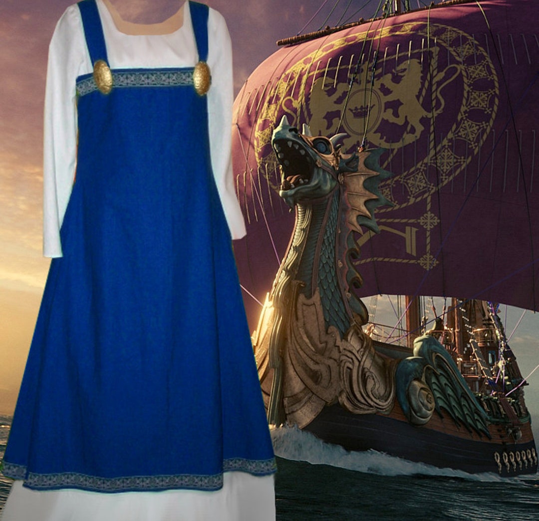 Medieval Costume SCA Garb Norse Viking Royal Linenbld White Cotton ...