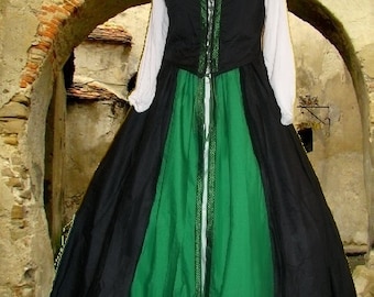 Renaissance Costume Medieval Gown Celtic SCA Garb Scot | Etsy