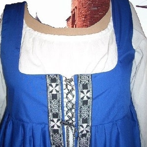 Renaissance Dress Medieval Costume Celtic Irish Style SCA Garb - Etsy