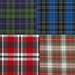 Renaissance Gown Medieval Costume Scot Clan Tartan Custom Irish ...