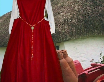 Renaissance Costume Medieval Gown SCA Garb CUSTOM_COLOR_CHOICE | Etsy