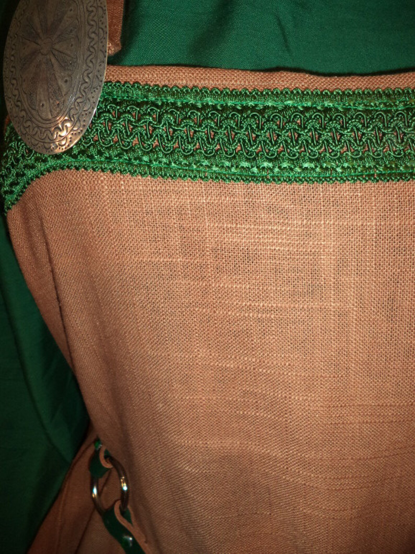 SCA Garb Norse Viking Medieval Camel Linenbl Forest Cotton | Etsy