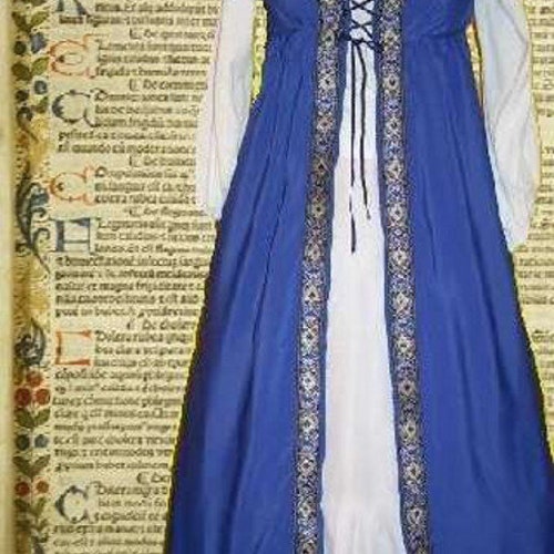 Renaissance Dress Medieval Costume Celtic Irish Style Sca Garb Etsy