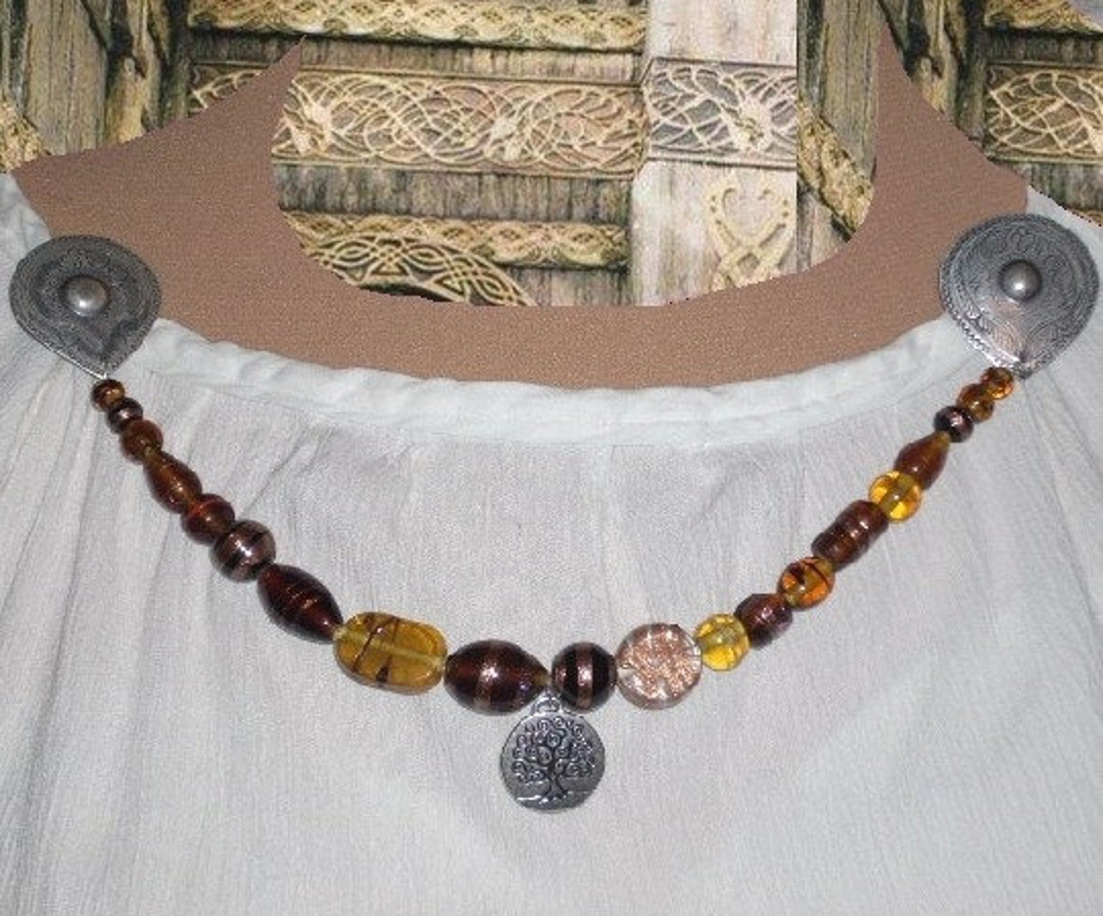 SCA Garb Norse Viking Medieval Cascade Necklace ONE Strand | Etsy