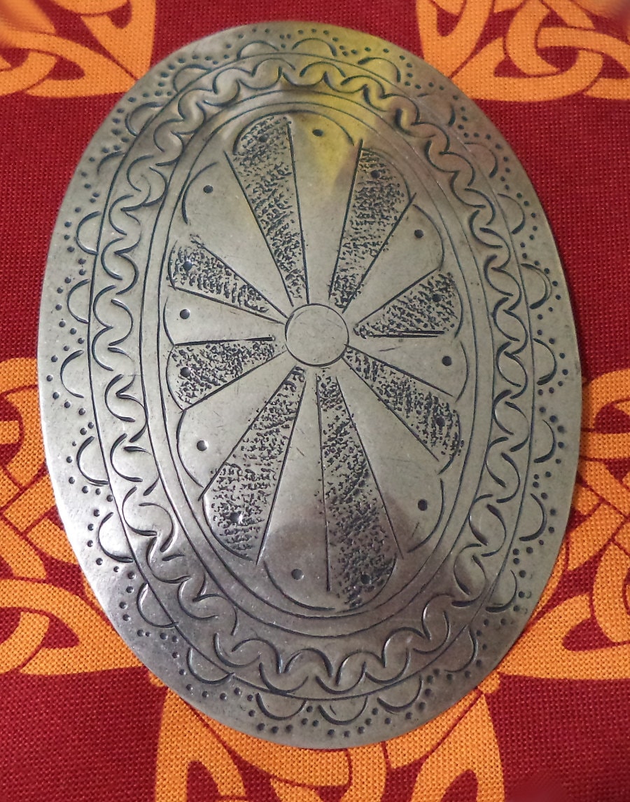 SCA Garb Norse Viking Medieval 3.4 X 2.25 2 Oval | Etsy