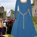 Medieval Gown Renaissance Costume SCA Garb Cotehardie Linenbld Choice ...