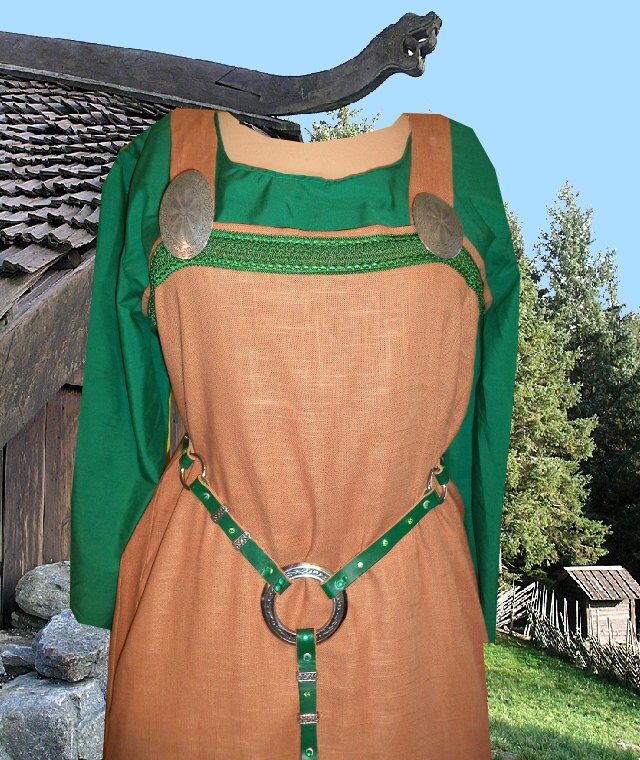 SCA Garb Norse Viking Medieval Camel Linenbl Forest Cotton | Etsy