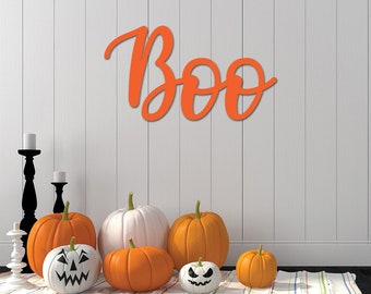 Halloween Boo Sign - Etsy