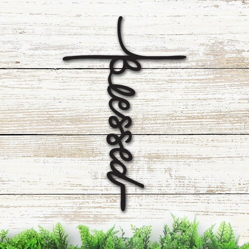 Faith Cross Metal Sign - Etsy