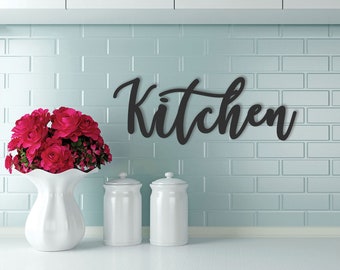 Kitchen Word Art - Etsy