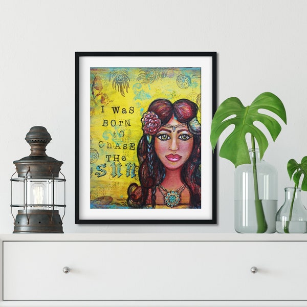 Gypsy Sun Wall Decor - Etsy