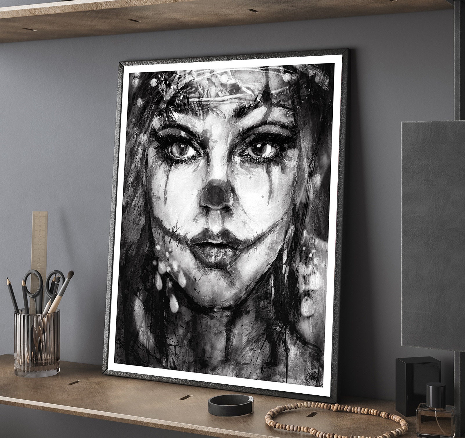 Joker Painting Abstract