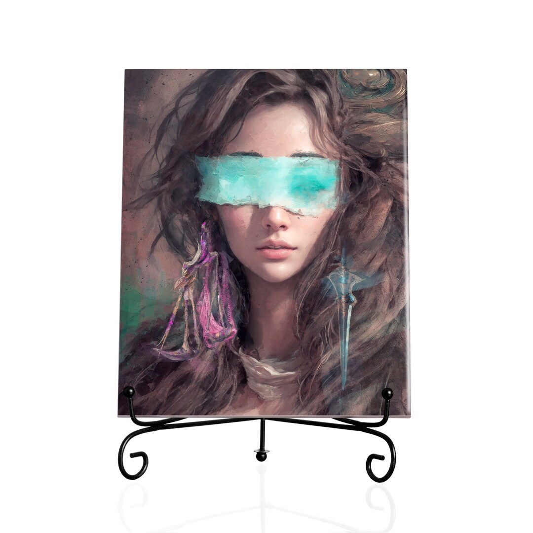 Themis Woman Art Print Woman Power Decor Mythology Prints Birthday Gift ...