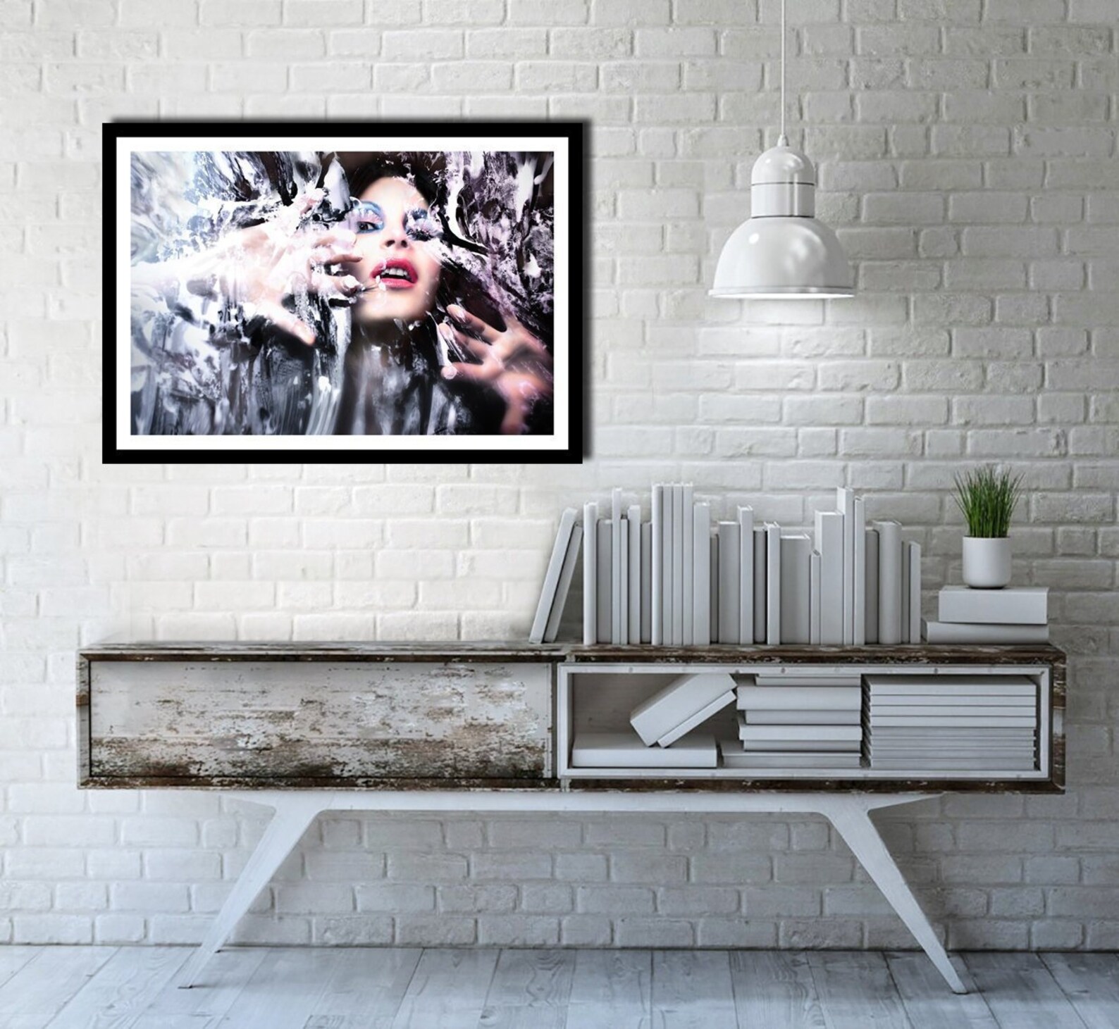 Contemporary Wall ART Print PHOTOGRAPHY Portrait Woman | Etsy