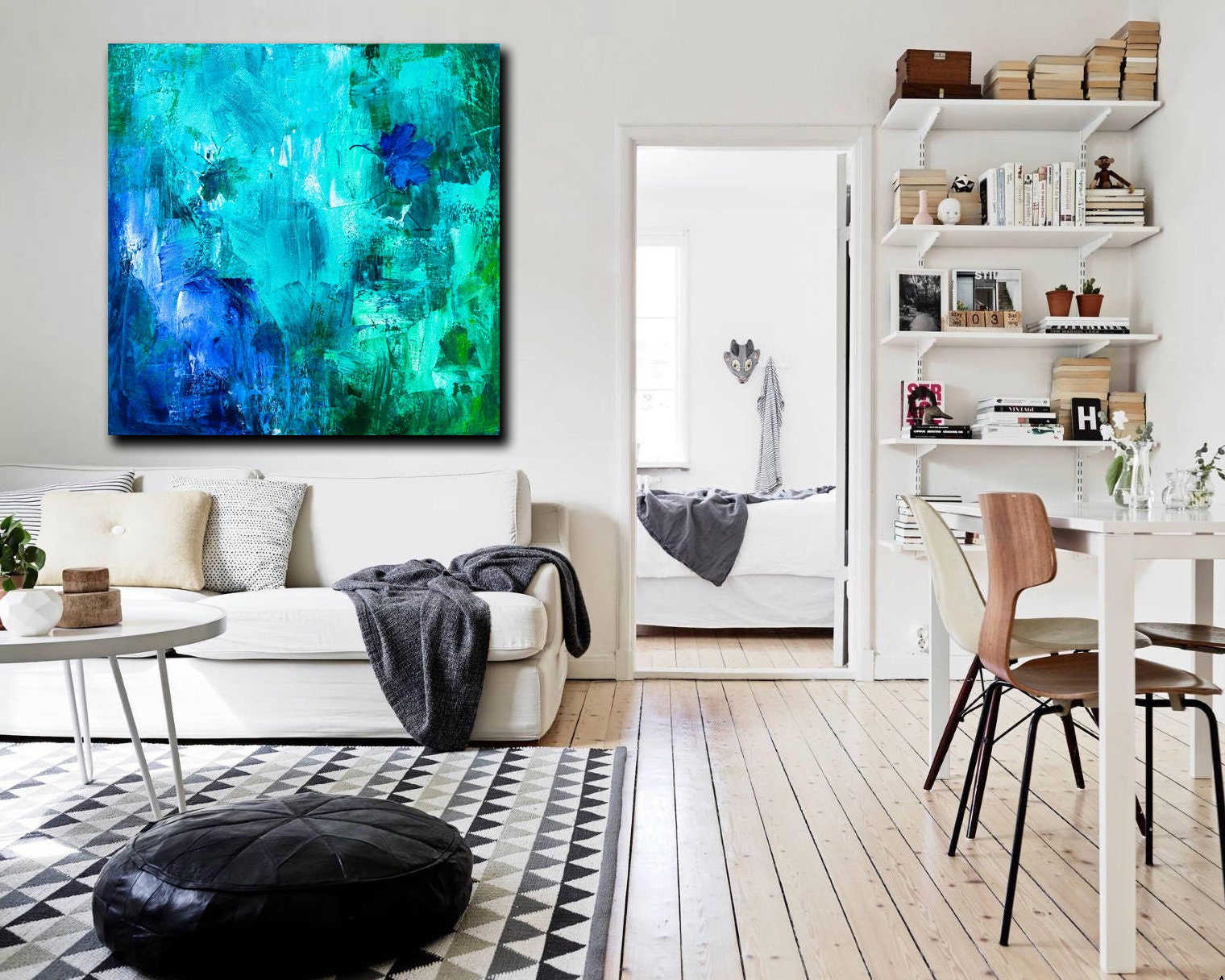 Painting ABSTRACT PAINTING on canvas ORIGINAL Acrylic Painting | Etsy