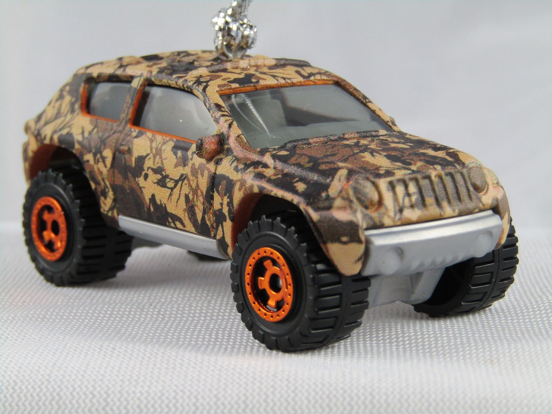 Jeep Compass Camo Vehículo Utilitario Deportivo SUV Matchbox Hot Wheels ...