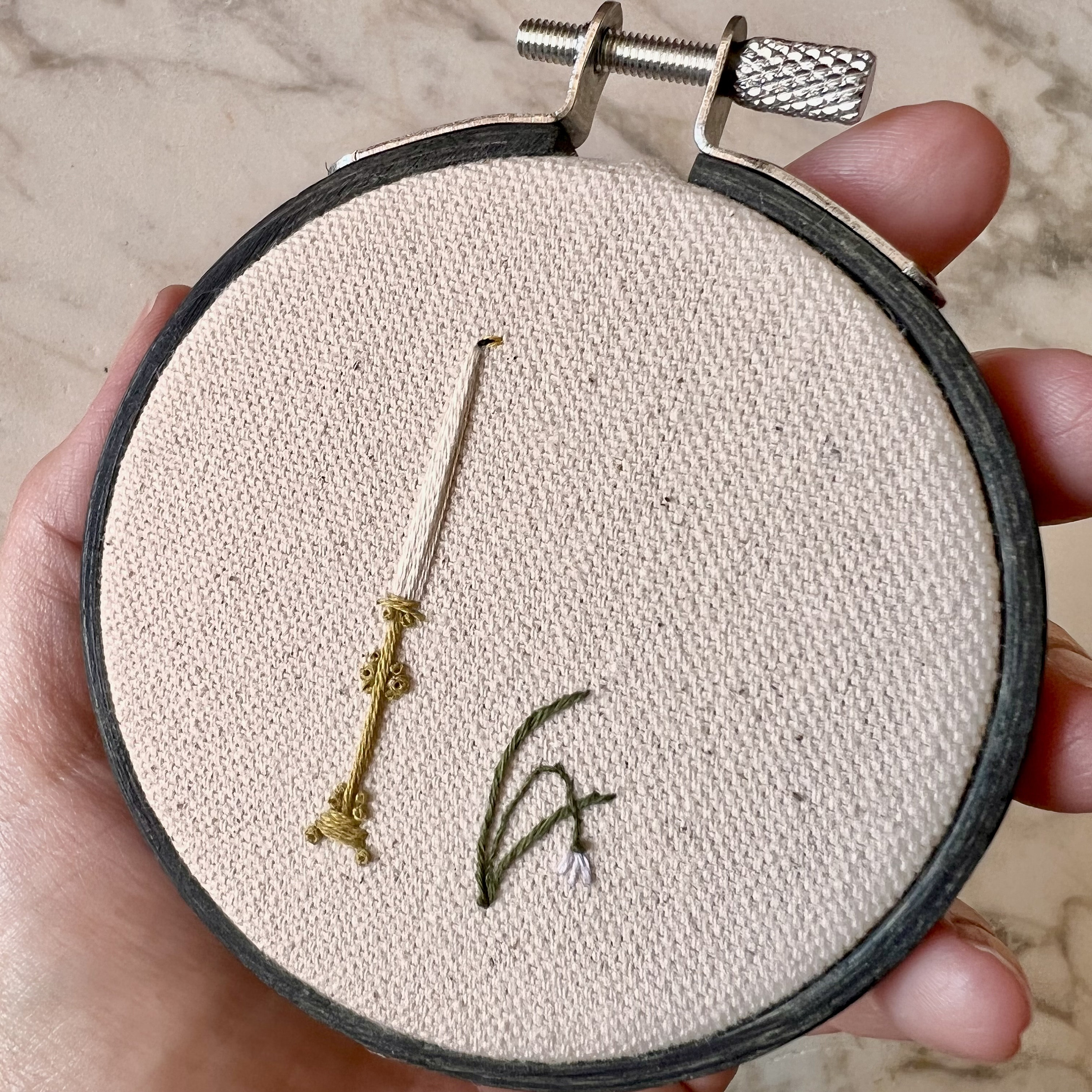 Imbolc Original Hand Embroidery Pagan Holiday Embroidery - Etsy