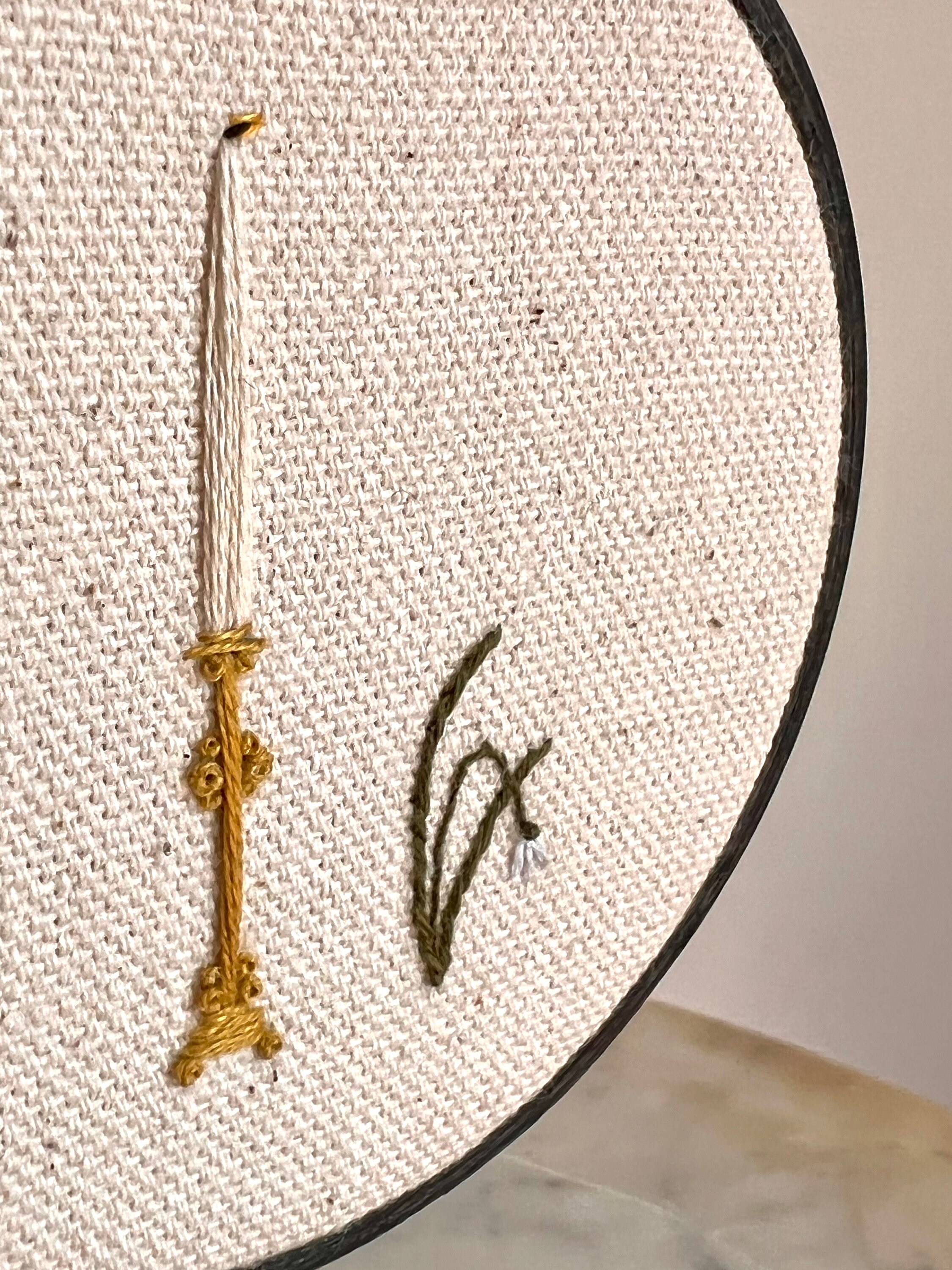 Imbolc Original Hand Embroidery Pagan Holiday Embroidery - Etsy