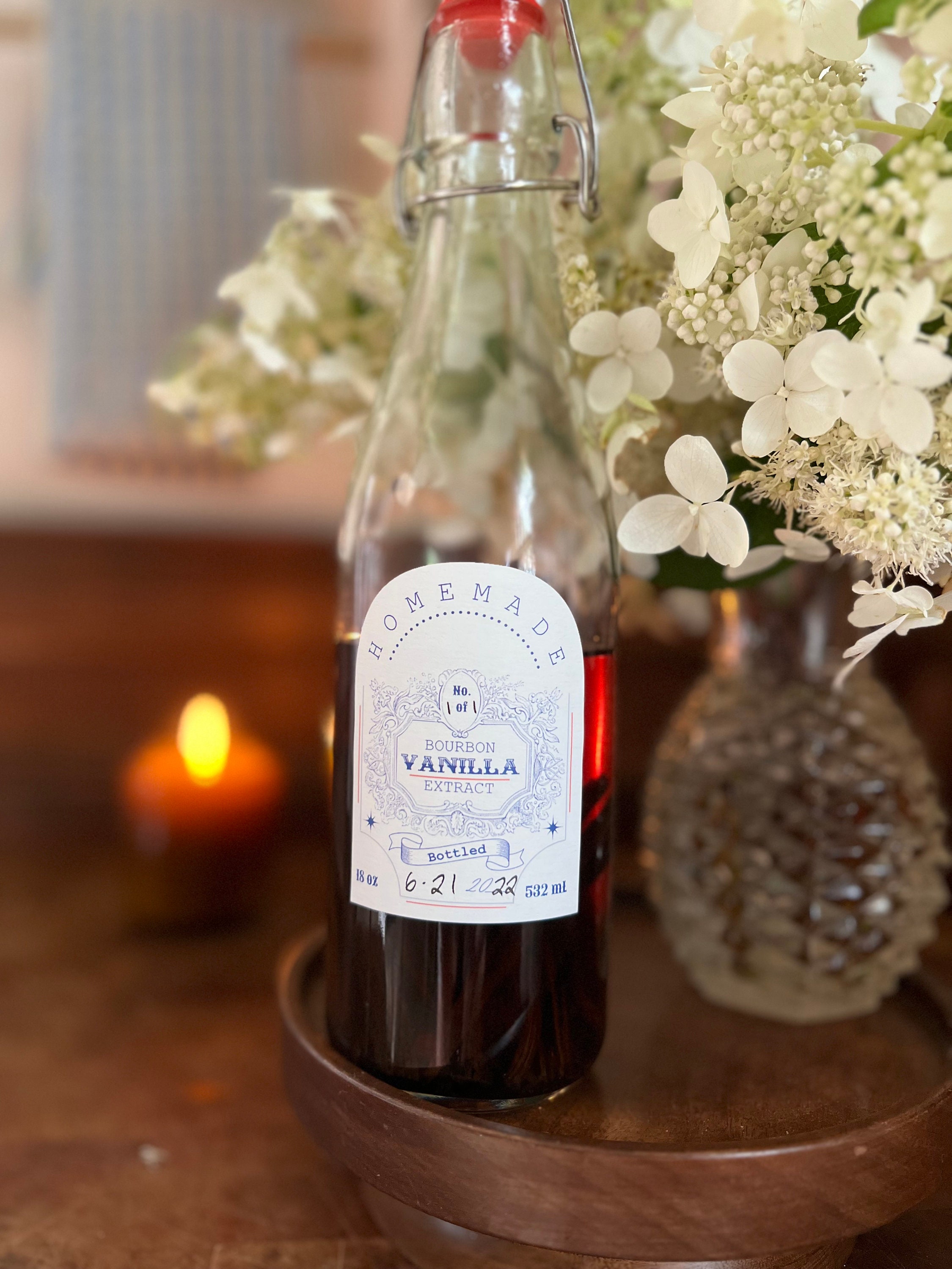 Vanilla Label Template Pantry Labels Vintage Parisian BLUE Canva ...
