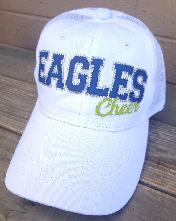 Cheer Team Hats-custom Rhinestone Designs-your Team Name and - Etsy