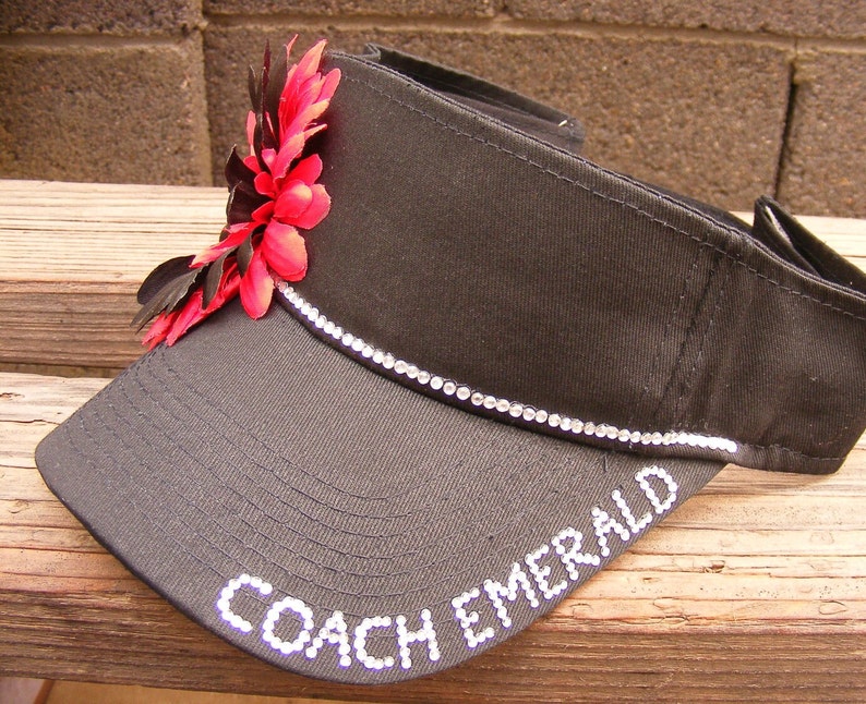 Cheer Coach Hat Cheer Coach Gift Cheer Mom Sun Visor Cheer - Etsy