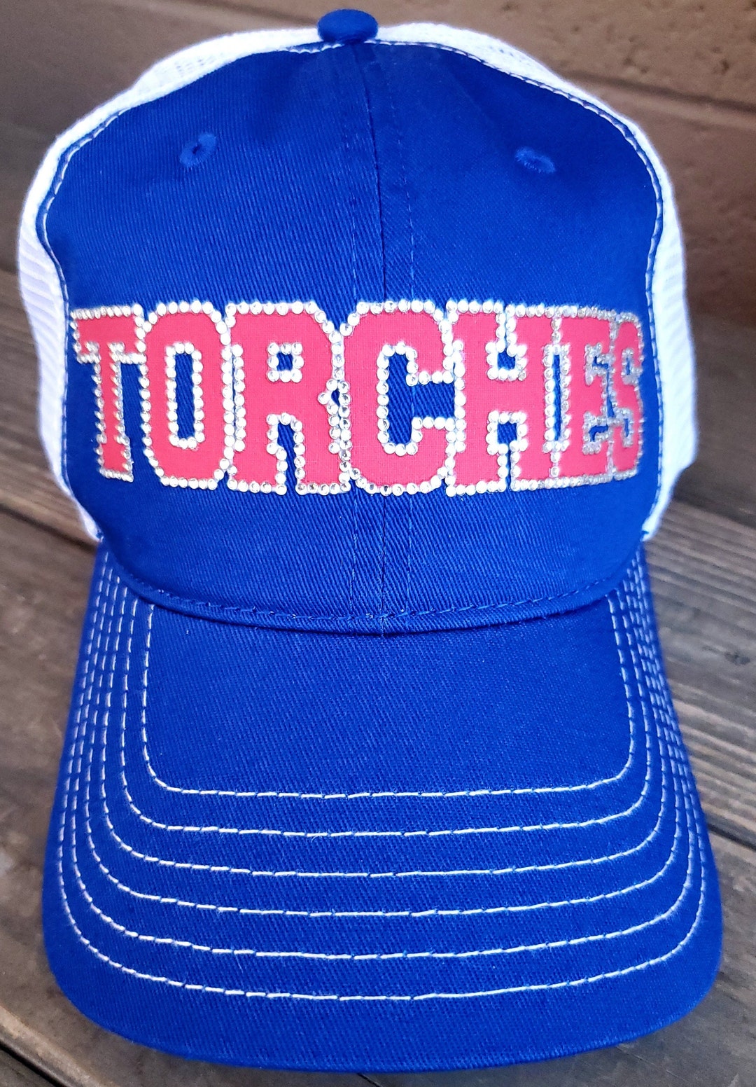 Custom Team Hats, Rhinestone Team Hats, Football Hats for Women ...