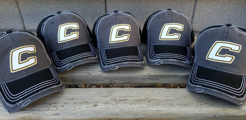 Custom Team Hats Custom Logo Hats Bling Team Hats | Etsy