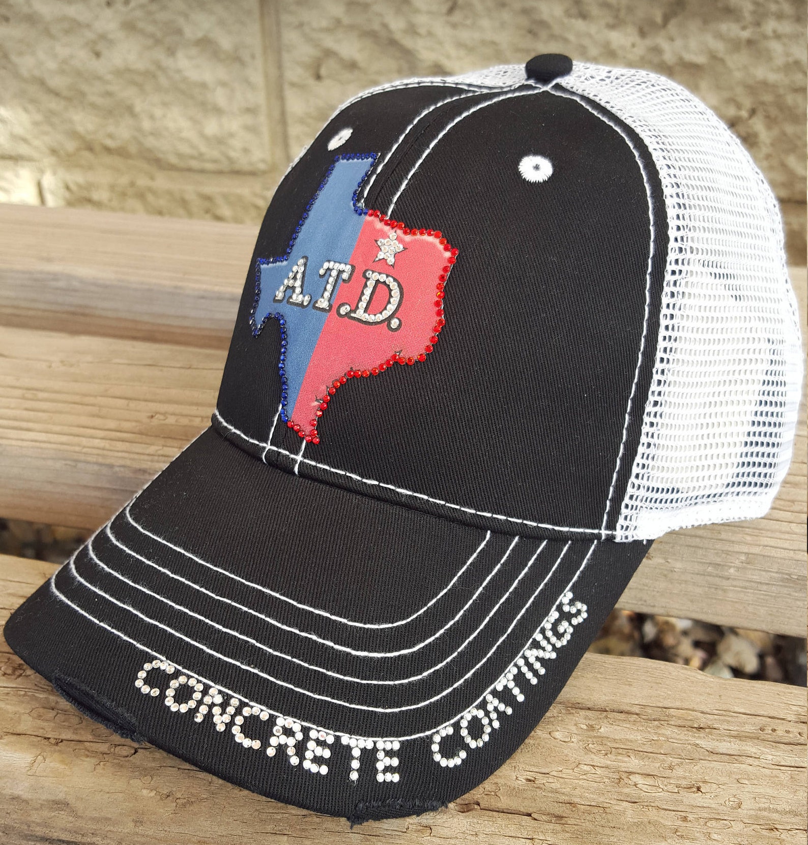 Company Hats With Your Business Logo or Name Women Bling | Etsy