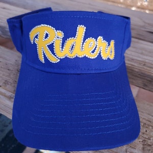 Bling Baseball Sun Visors, Baseball Team Visors-done in Your Teams ...