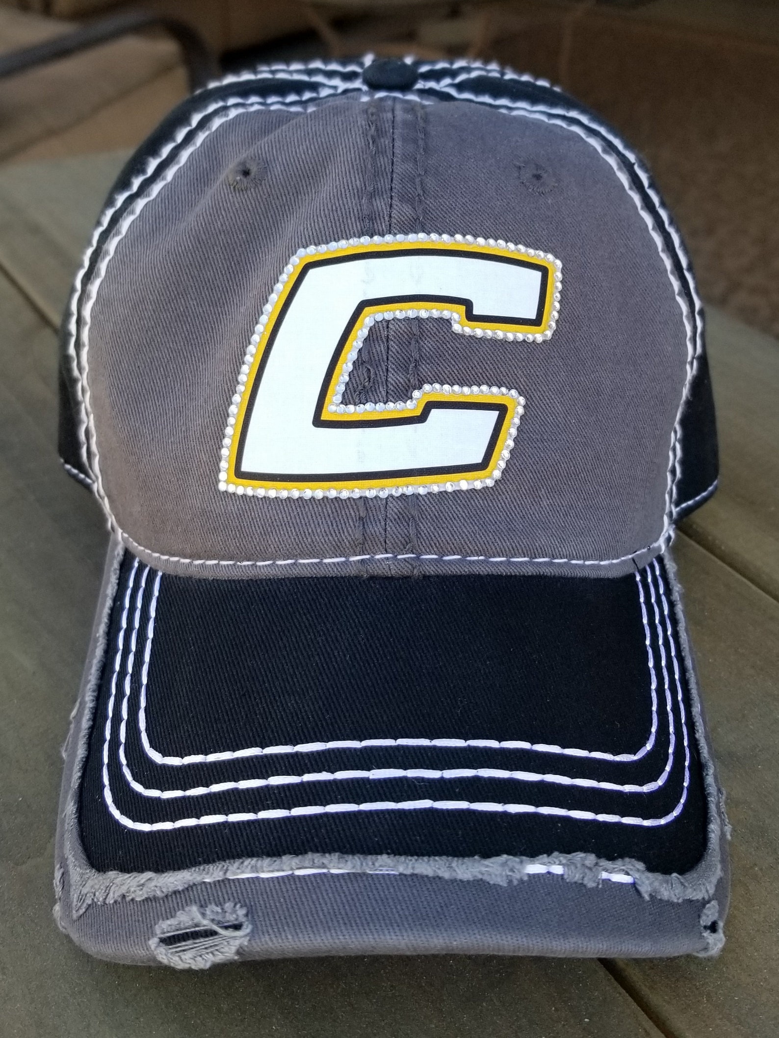 Team Logo Hats-your Child's Team Name/initial/logo | Etsy