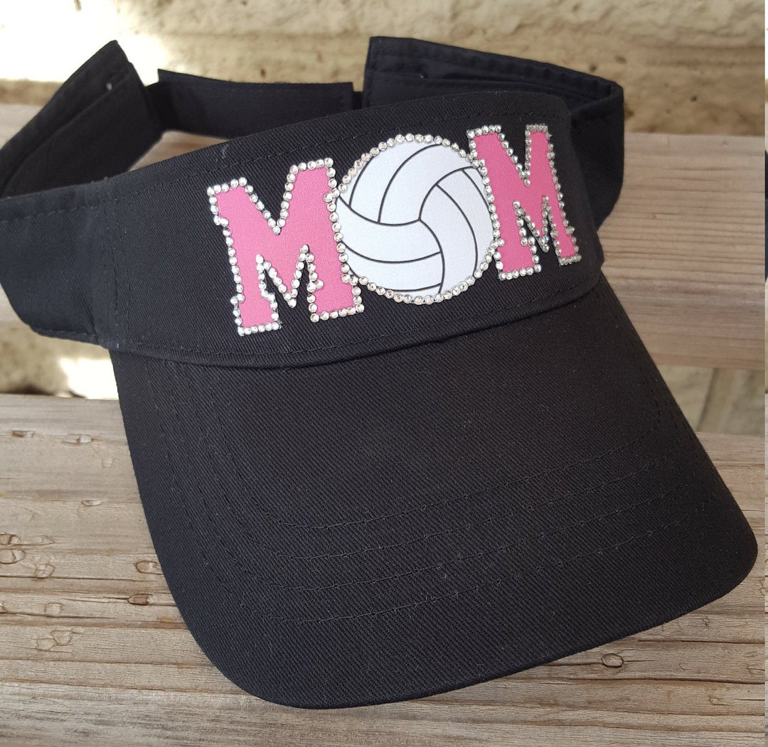 Volleyball Mom Hats, Volleyball Mom Sun Visors, Volleyball Gift, Beach ...