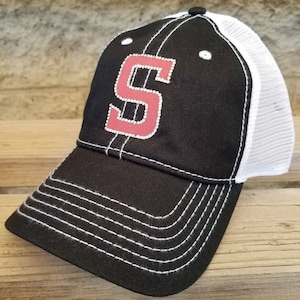 Custom Letter Hats Varsity Letter Hats Bling Letter Hats - Etsy