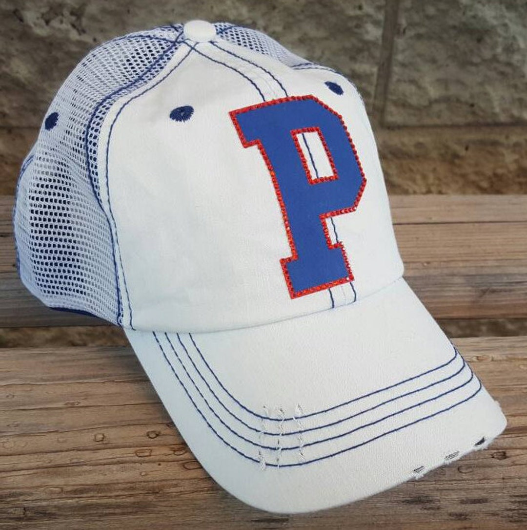 Custom Letter Hats, Varsity Letter Hats, Bling Letter Hats, Baseball ...