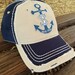 Custom Boat Hats Send Your Logo Anchor Hats Boat Hats Lake - Etsy