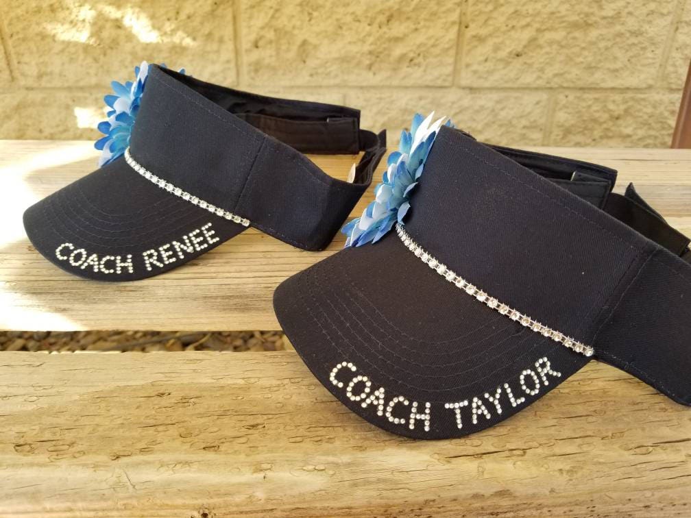 Cheer Coach Hat Cheer Coach Gift Cheer Mom Sun Visor Cheer | Etsy