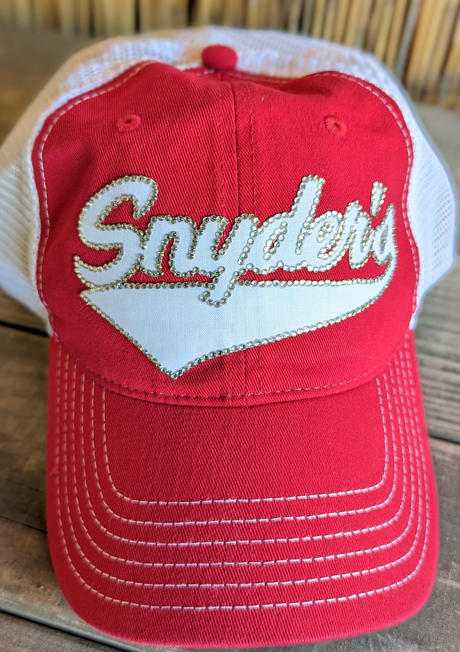 Sliders Custom Team Baseball Cap, Bling Team Hats With You Teams Name ...