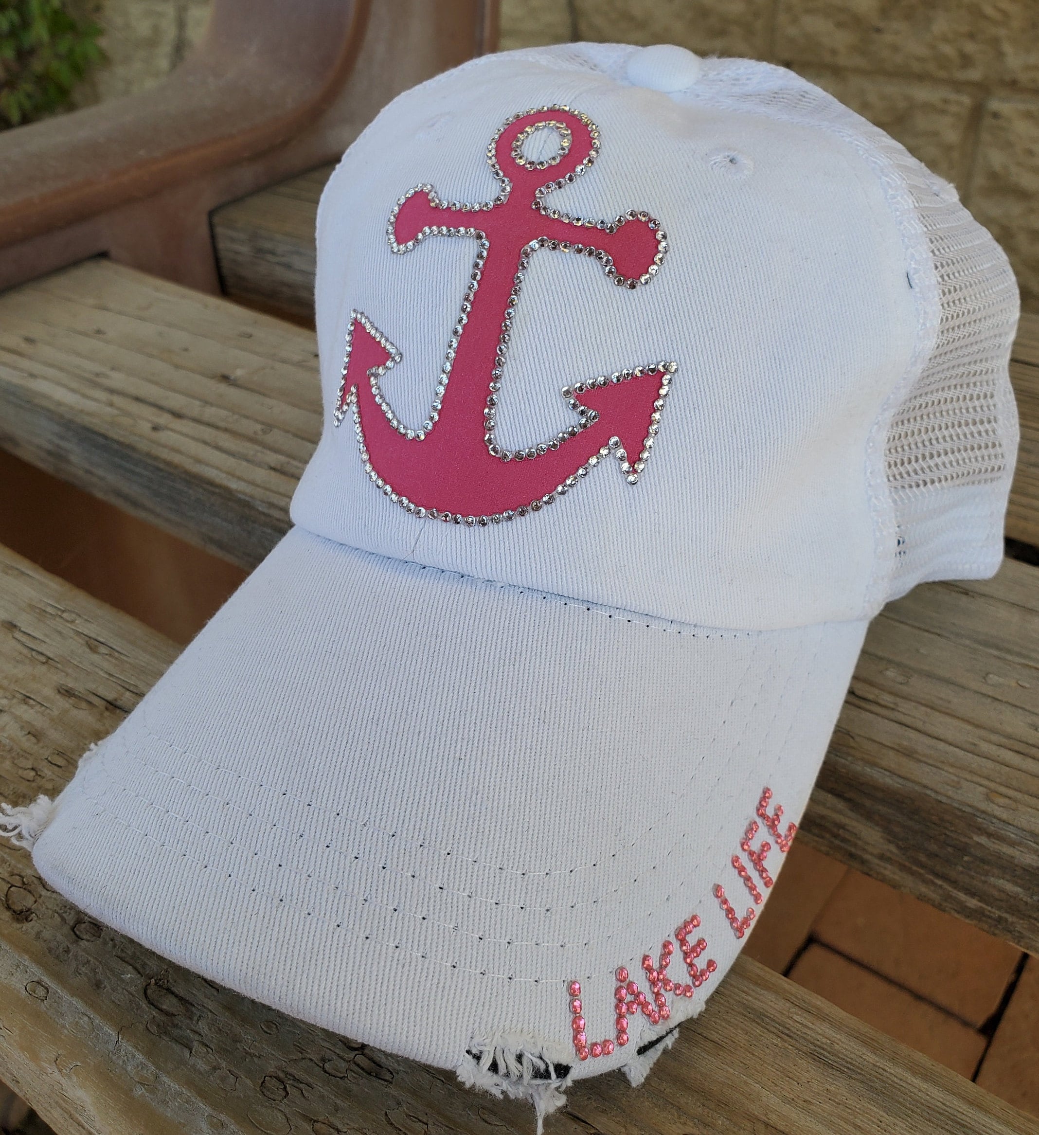 Custom Boat Hats, Send Your Logo, Anchor Hats, Boat Hats, Lake Hats ...