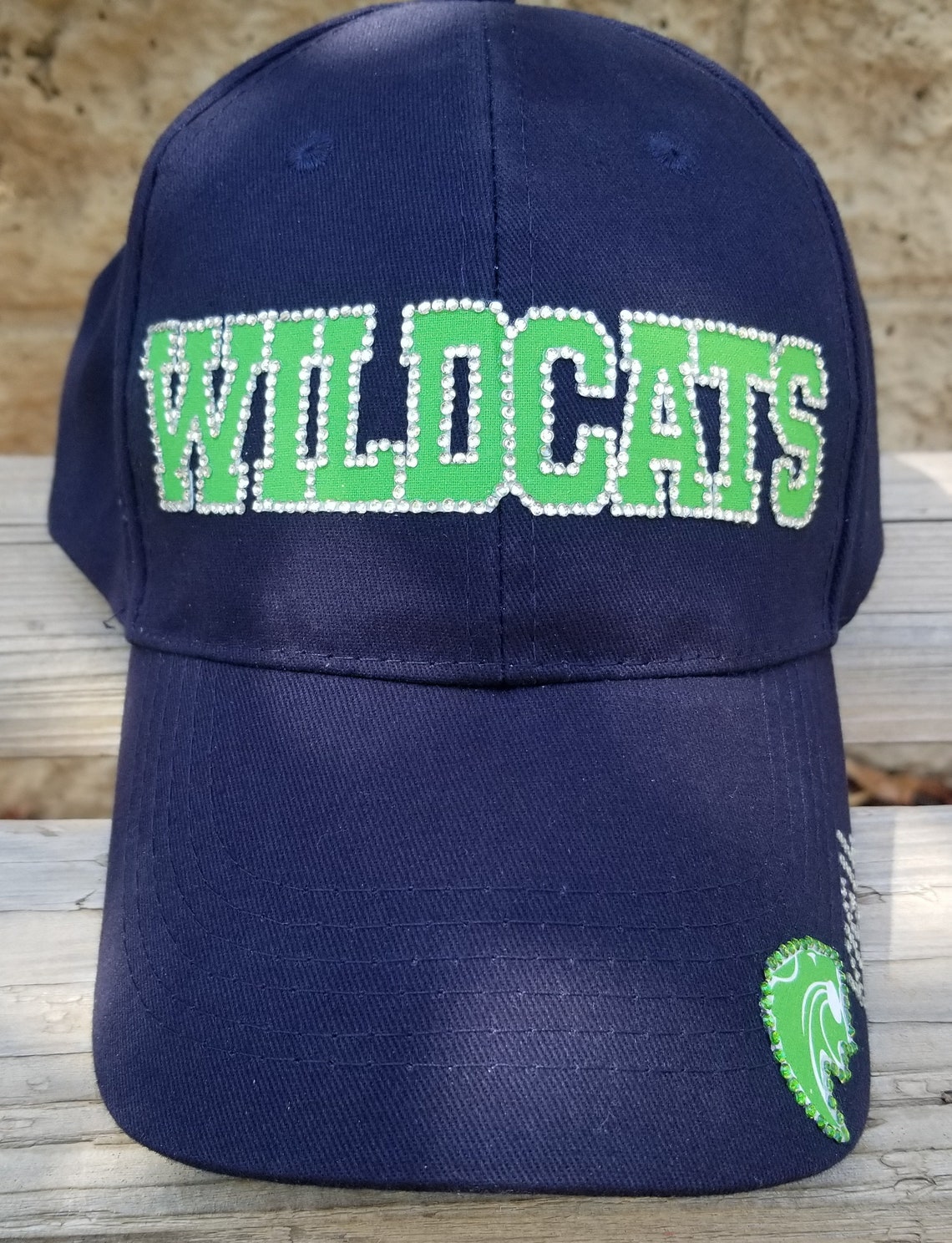 Custom Team Hats, Rhinestone Team Hats, Football Hats for Women ...