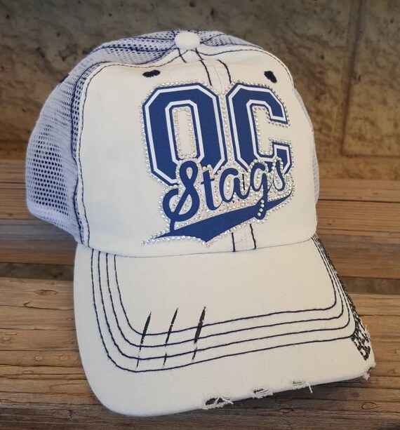 Custom Team Logo Hat Baseball MOM Hat Rhinestone Baseball | Etsy
